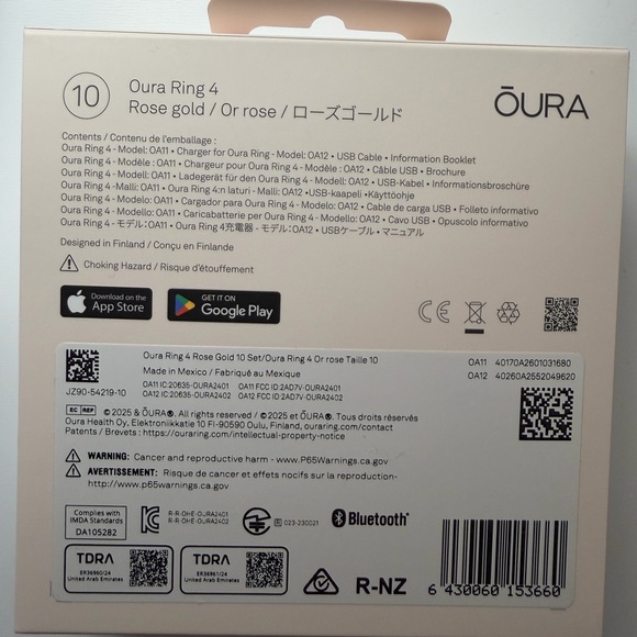Oura | Wearables | Oura Ring 4 In Elegant Rose Gold Size | Poshmark